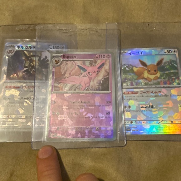 Pokemon | Other | Espeon And Eevee Pokmon Cardseach Sold Seperatly Lmk ...